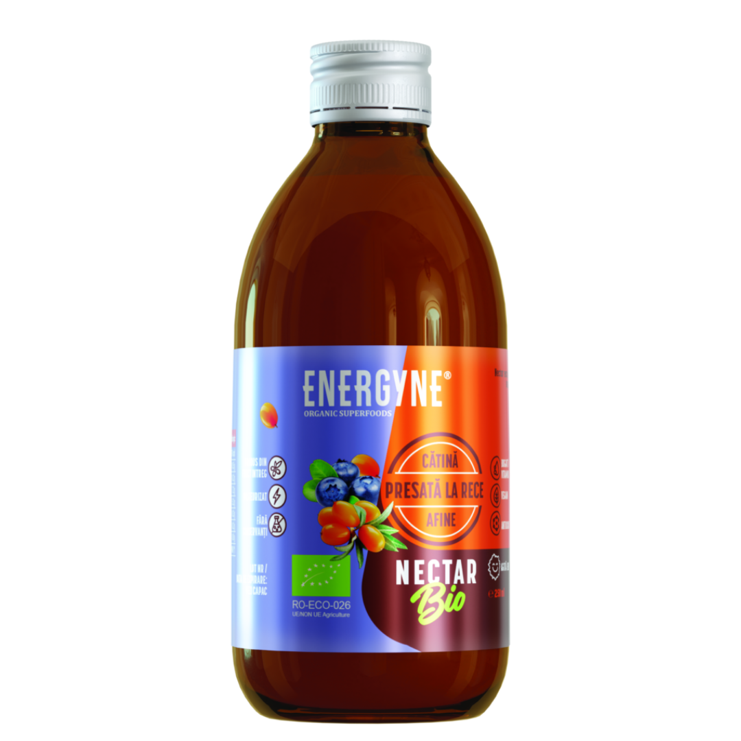 Nectar de catina cu afine BIO 250 ml – Energyne