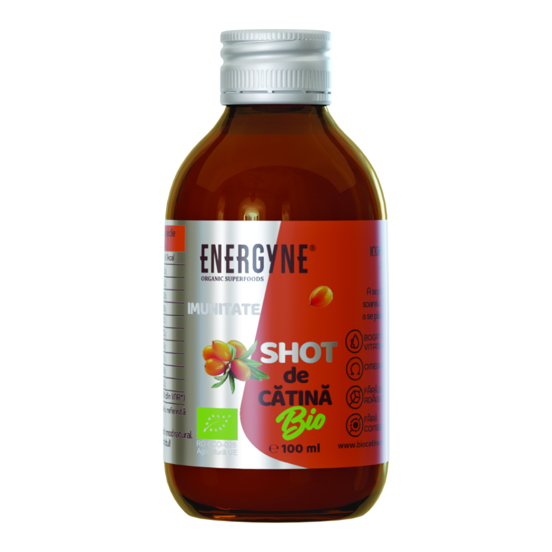 Shot de imunitate suc de catina BIO 100 ml – Energyne